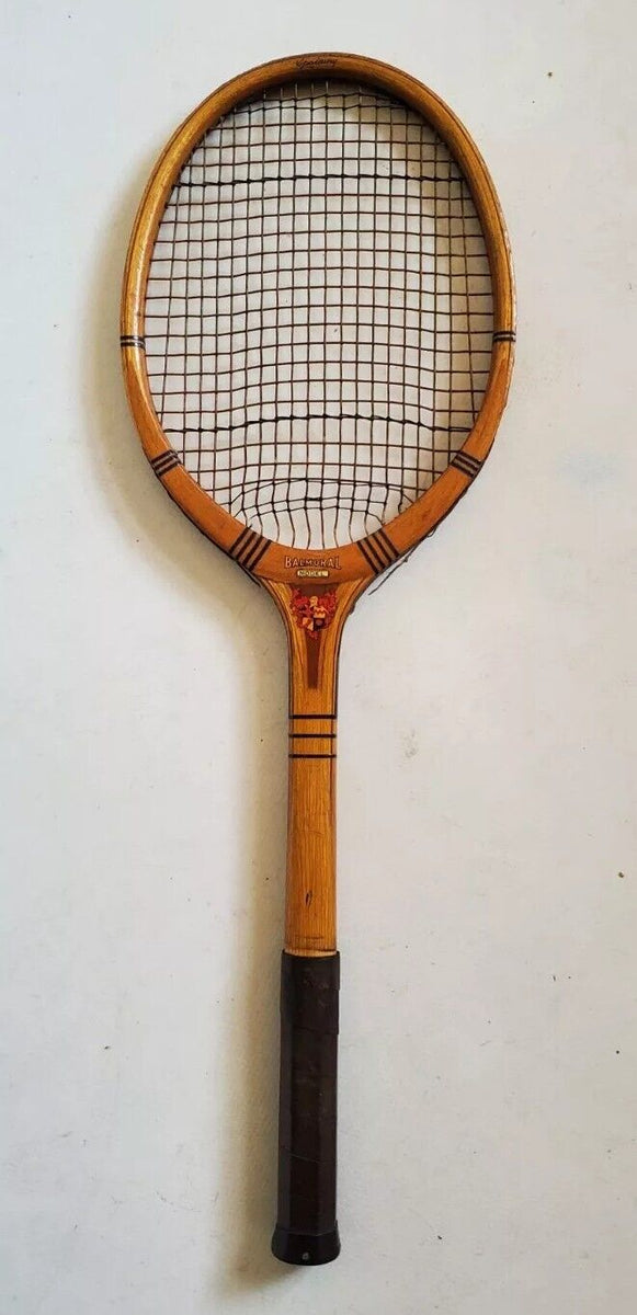 Vintage Antique AG Spalding Tennis Racket Balmoral 1940's With Origina ...